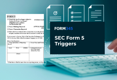 What Triggers an SEC Form 5 Filing?